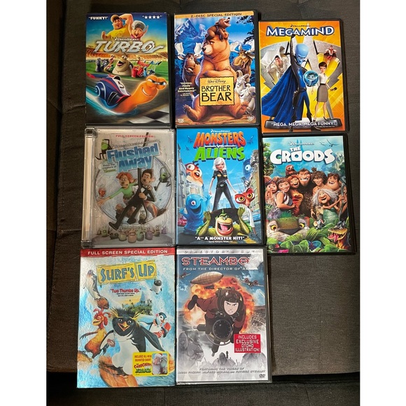 Media | Dreamworks Kids Dvds | Poshmark